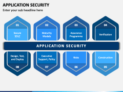 Application Security PowerPoint and Google Slides Template - PPT Slides