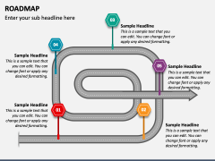 Roadmap (Animated) PowerPoint and Google Slides Template - PPT Slides