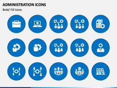Administration Icons for PowerPoint and Google Slides - PPT Slides
