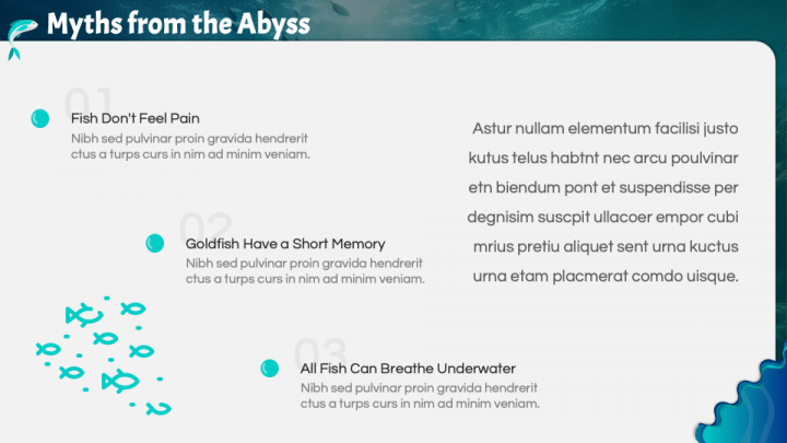 Free - Fish Presentation for PowerPoint and Google Slides - PPT Slides