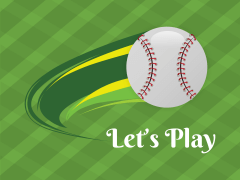 Free Baseball PowerPoint Template and Google Slides Theme