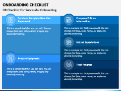 Onboarding Checklist PowerPoint Template - PPT Slides