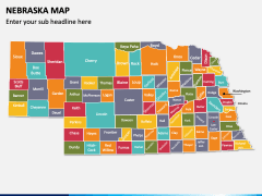 Nebraska Map for PowerPoint and Google Slides - PPT Slides