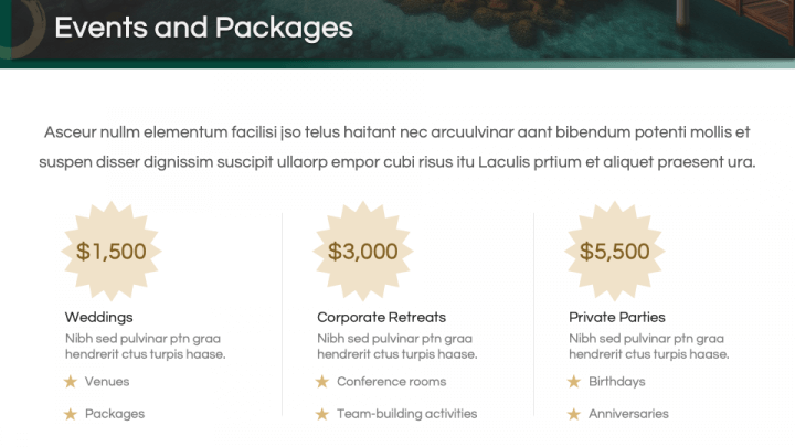 Free - Resort Presentation Theme for PowerPoint and Google Slides - PPT ...