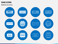 RAM Icons for PowerPoint and Google Slides - PPT Slides