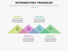 Intersecting Triangles PowerPoint and Google Slides Template - PPT Slides
