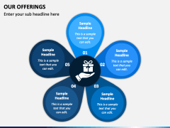Our Offerings PowerPoint and Google Slides Template - PPT Slides