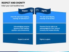 Respect and Dignity PowerPoint and Google Slides Template - PPT Slides