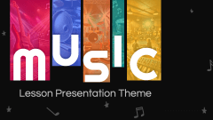 Free - Music Lesson Presentation Theme for PowerPoint and Google Slides ...