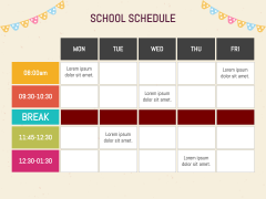 Free - First Day at School PowerPoint Template and Google Slides Theme