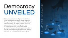 Free - Democracy Presentation Theme for PowerPoint and Google Slides