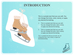 Free Ice Skating Rink PowerPoint Template and Google Slides Theme