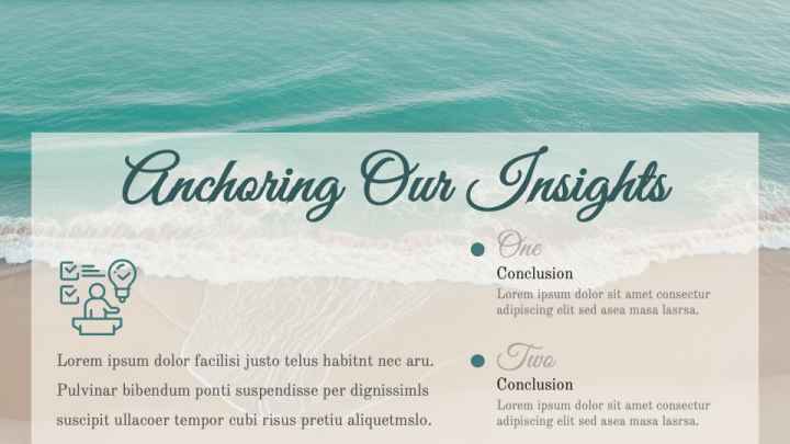 Free - Beach Theme for PowerPoint and Google Slides - PPT Slides