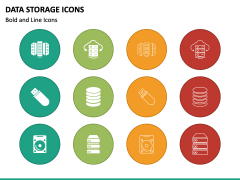 Data Storage Icons for PowerPoint and Google Slides - PPT Slides