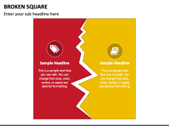 Broken Square for PowerPoint and Google Slides - PPT Slides