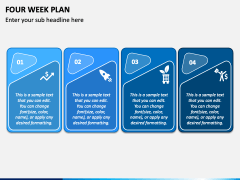 Four Week Plan PowerPoint Presentation Slides - PPT Template