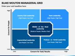 Blake Mouton Managerial Grid PowerPoint and Google Slides Template ...