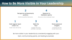 Visible Leadership PowerPoint and Google Slides Template - PPT Slides