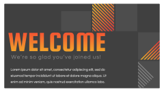 Cool Welcome Slides for PowerPoint and Google Slides - PPT Slides