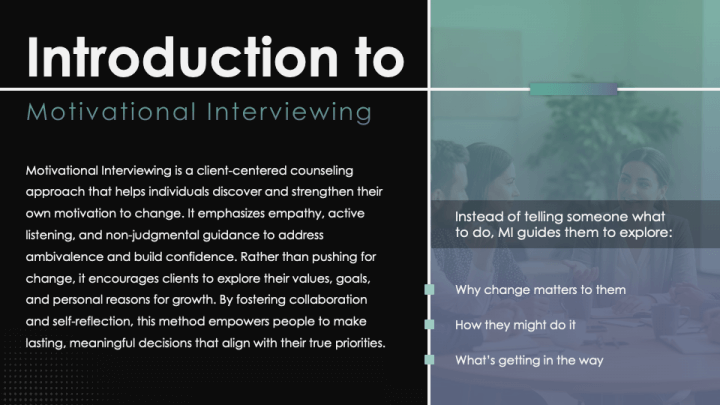 Motivational Interviewing PowerPoint and Google Slides Template - PPT ...