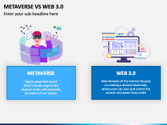 Metaverse Vs Web 3.0 PowerPoint and Google Slides Template - PPT Slides