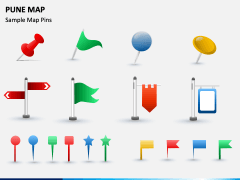 Pune Map for PowerPoint and Google Slides - PPT Slides