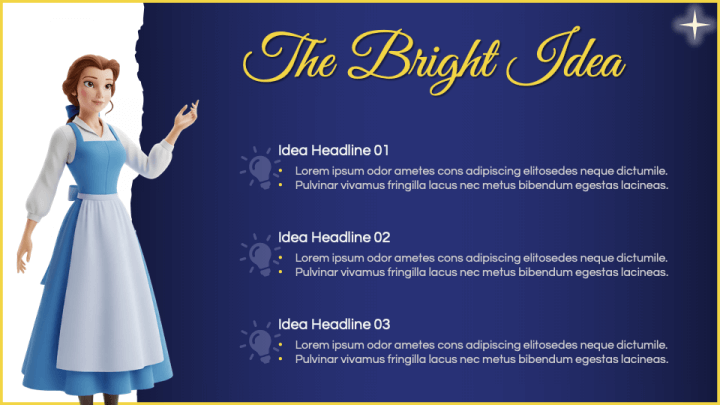 Free - Beauty and the Beast Presentation Theme for PowerPoint and ...