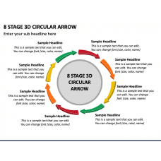 Free Download - 8 Stage Circular Diagram PPT Slide