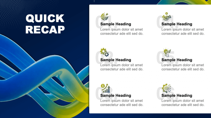 Quick Recap Slides for PowerPoint and Google Slides - PPT Slides