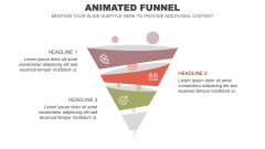 Animated Funnel for PowerPoint and Google Slides - PPT Slides