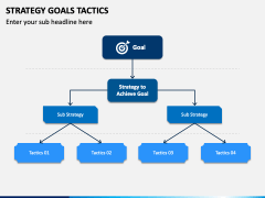 Strategy Goals Tactics PowerPoint Template - PPT Slides