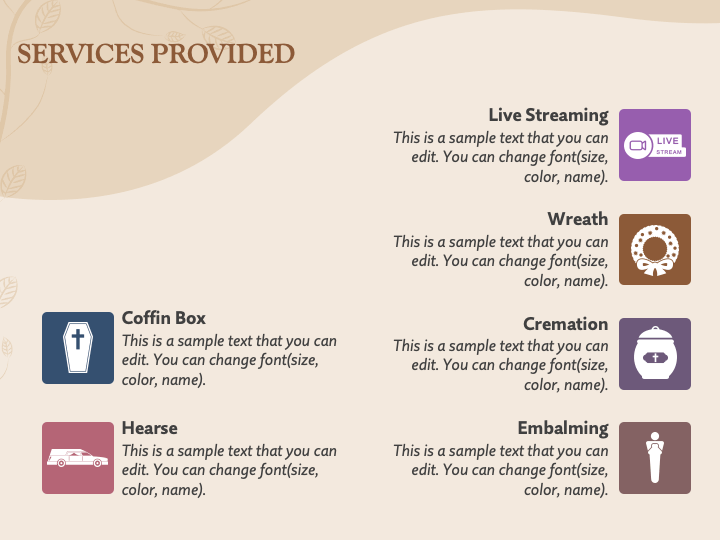 Funeral Service Business Plan PowerPoint and Google Slides Template ...