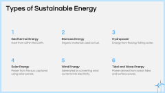 Sustainable Energy PowerPoint and Google Slides Template - PPT Slides