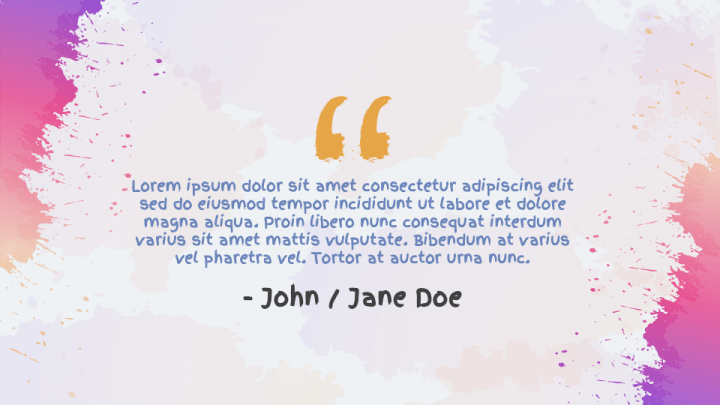 Free - Splash Background Theme for PowerPoint and Google Slides - PPT ...