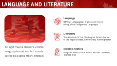 Free - Culture of Canada PowerPoint and Google Slides Template - PPT Slides