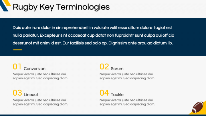 Free - Rugby Theme for PowerPoint and Google Slides - PPT Slides