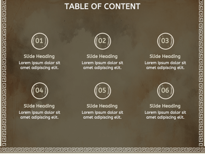 Free - Greek Mythology Presentation Theme for PowerPoint and Google Slides