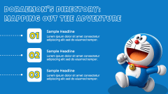 Free - Doraemon Theme for PowerPoint and Google Slides - PPT Slides