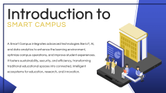 Smart Campus PowerPoint and Google Slides Template - PPT Slides