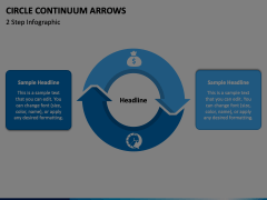 Circle Continuum Arrows for PowerPoint and Google Slides - PPT Slides