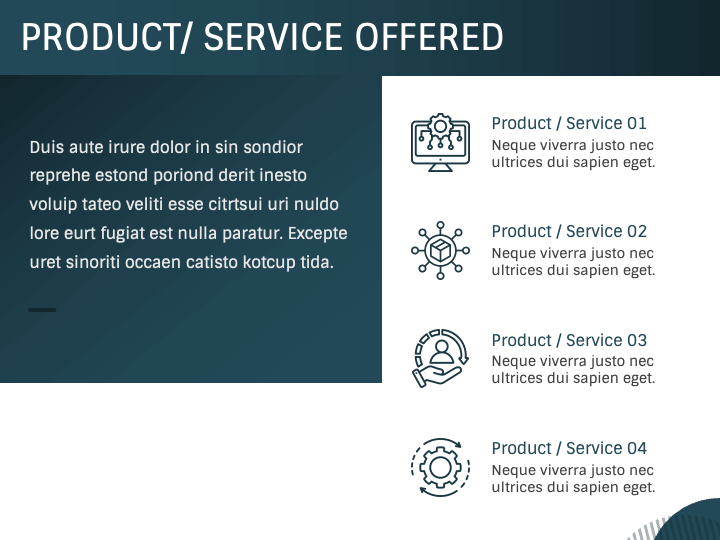 Simple Marketing Plan PowerPoint and Google Slides Template - PPT Slides