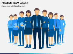 Project or Team Lead PowerPoint and Google Slides Template - PPT Slides