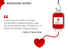 Free - Blood Donation PowerPoint Template and Google Slides Theme