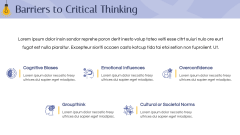 Free - Critical Thinking Workshop PowerPoint and Google Slides Template ...