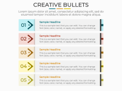 Creative Bullets for PowerPoint and Google Slides - PPT Slides