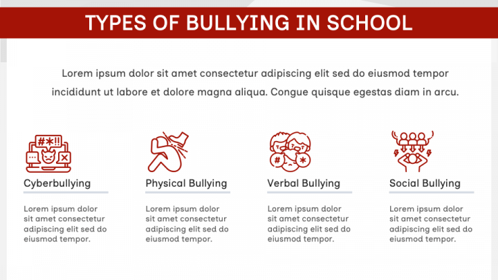 Free - Bullying Prevention in Schools PowerPoint and Google Slides ...