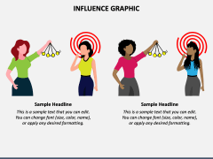 Influence Graphic for PowerPoint and Google Slides - PPT Slides