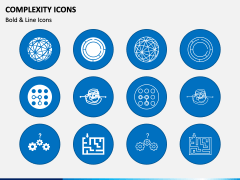 Complexity Icons for PowerPoint and Google Slides - PPT Slides