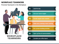 Workplace Teamwork PowerPoint and Google Slides Template - PPT Slides