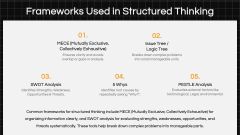Structured Thinking PowerPoint and Google Slides Template - PPT Slides